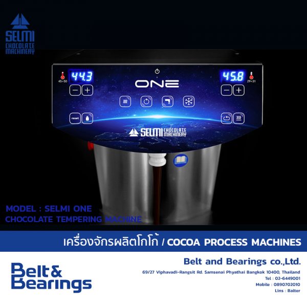 Chocolate Tempering machine Model : Selmi One - บริษัท เบ็ลท แอนด์ แบ ...