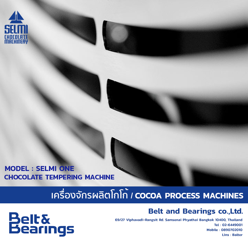 Chocolate Tempering machine Model : Selmi One - บริษัท เบ็ลท แอนด์ แบ ...